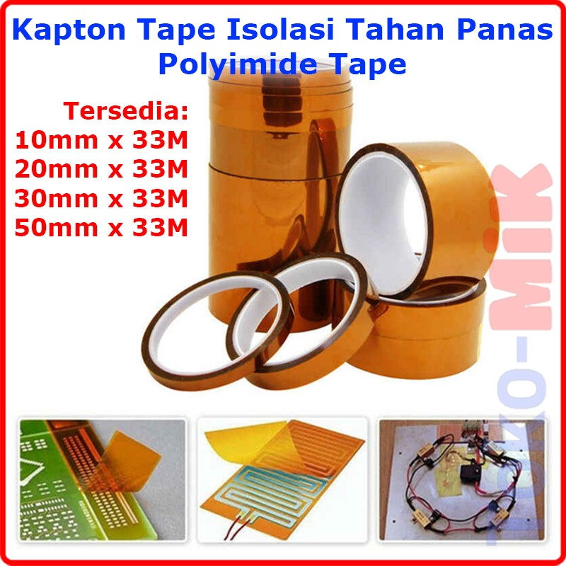 Heat Resistant Insulation Kapton Tape Duct Tape Insulating Tape ...