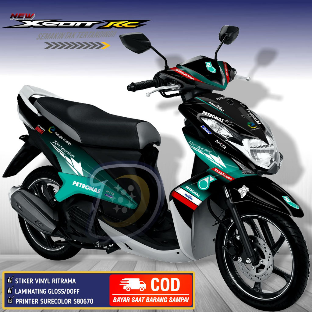Xeon Rc Fullbody Decal Striping Yamaha Xeon Rc Petronas Xeon Rc ...