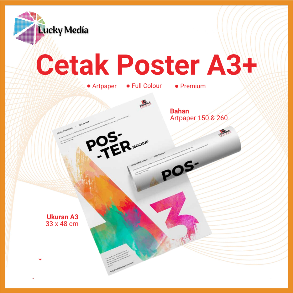 Print Poster A3+ Print Image KPOP Anime Full Color Custom A3 List Of ...