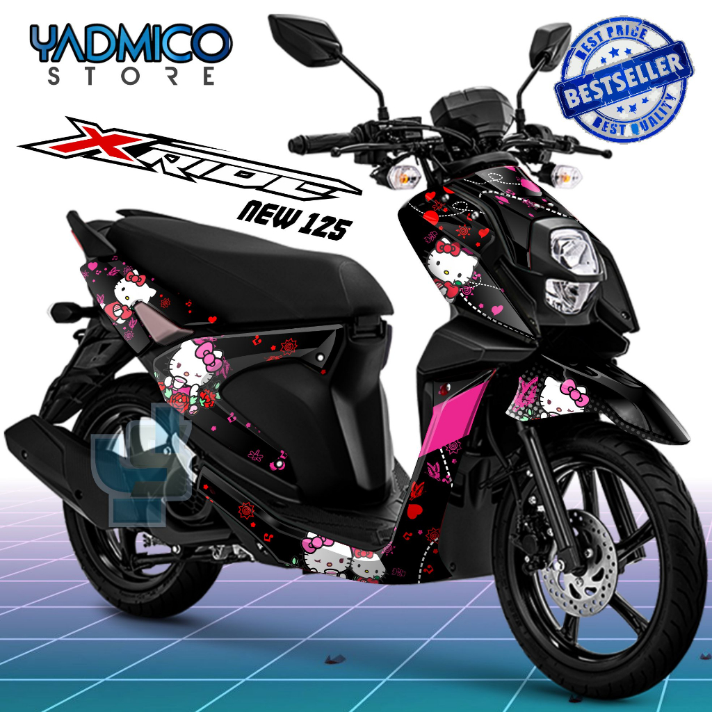 HELLO KITTY X Ride 125 Full Body Decal - XRide 125 Full Body Motorcycle ...