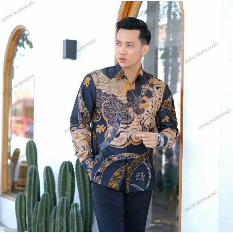 KEMEJA MEN'S BATIK MEN'S BATIK SHIRT MODERN BATIK BATIK TOPS BATIK ...