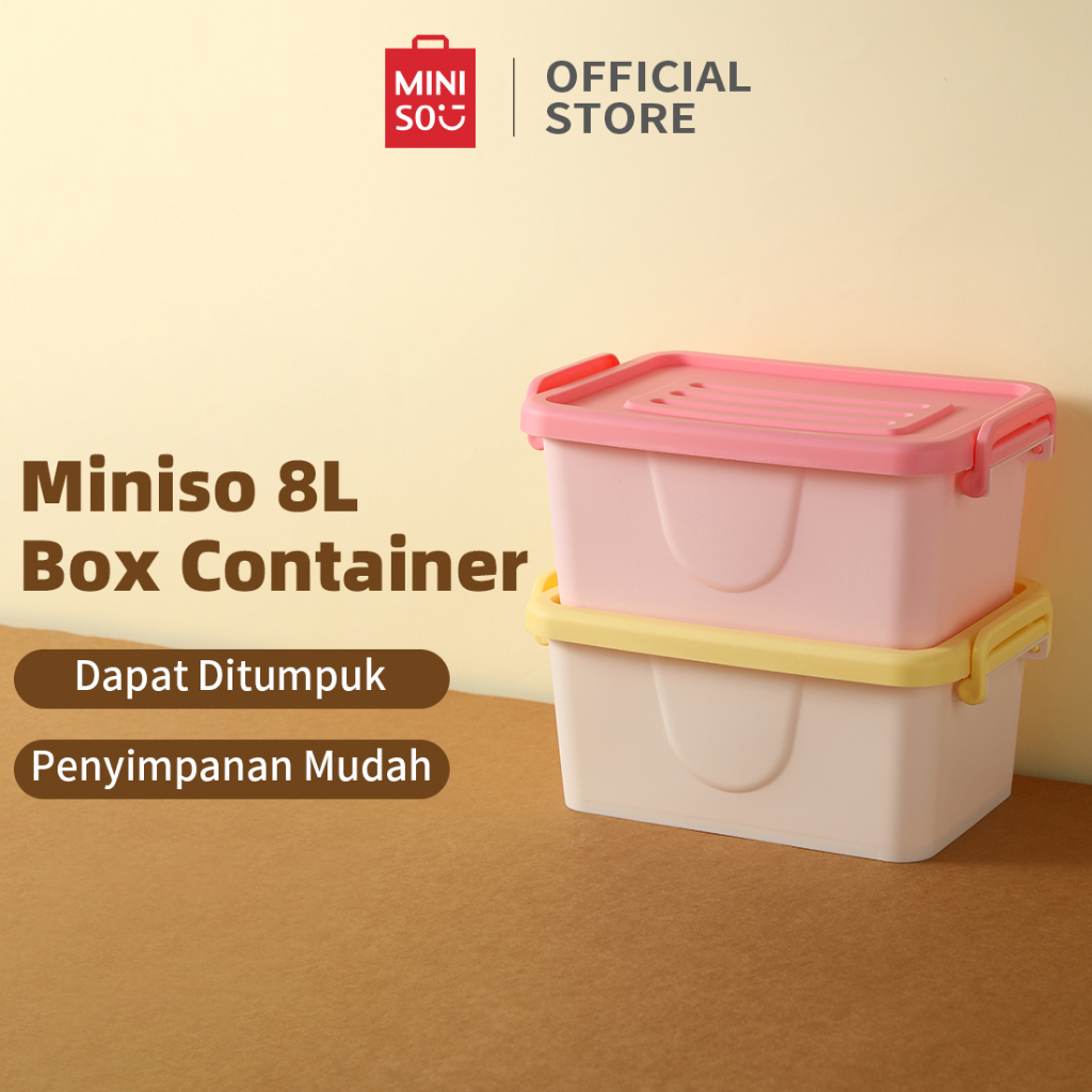 Miniso Storage Box Multipurpose Storage Box Large Capacity Multipurpose ... Miniso Storage Box Multipurpose Storage Box Large Capacity Multipurpose ...