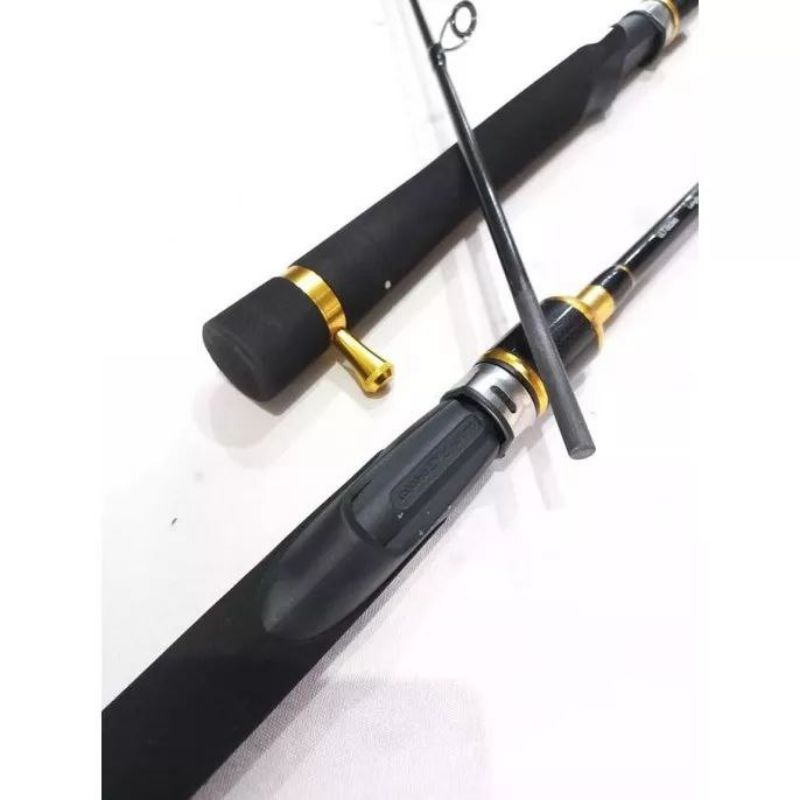 Trd Ultima Fishing Rod Solid Carbon Ring Fuji 10-20 LB | Shopee Philippines