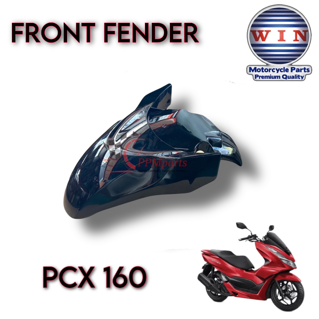 HITAM Front Fender/ Front Fender PCX 160 Black K1Z | Shopee Philippines