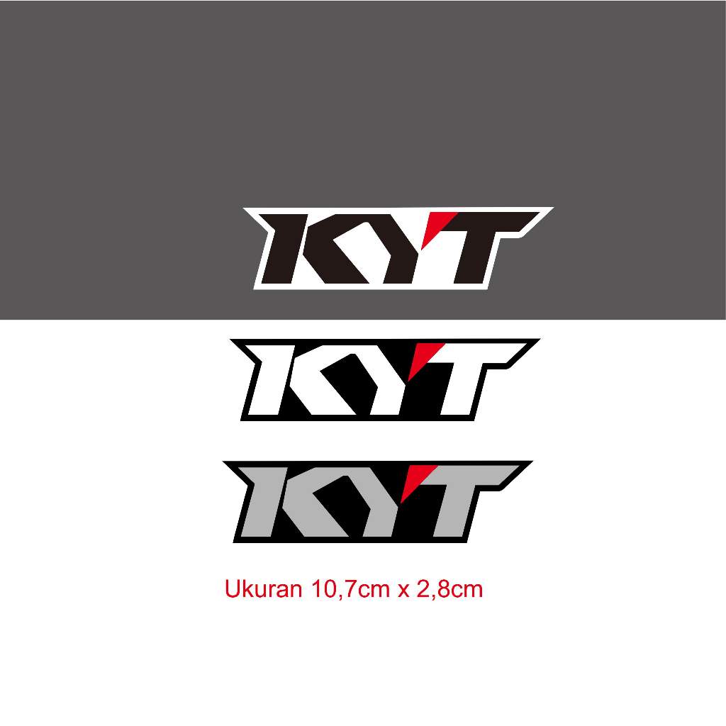 Kyt Helmet Cut Print Stickers / Cutting KYT Helmet Stickers 1 set ...