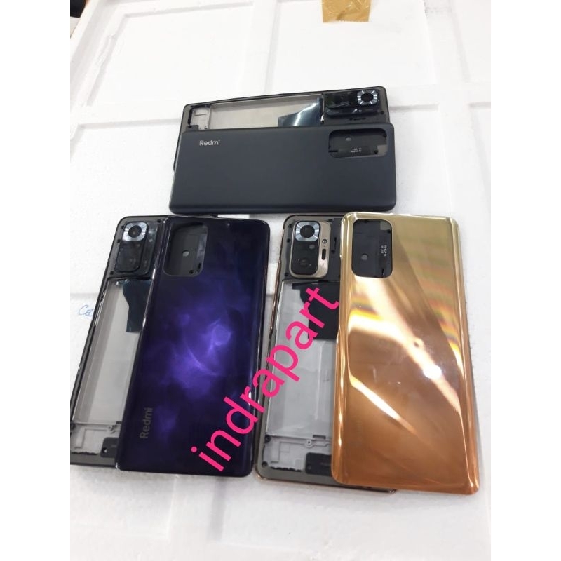 Casing housing Xiaomi Redmi Note 10 pro full set ready real photo ...