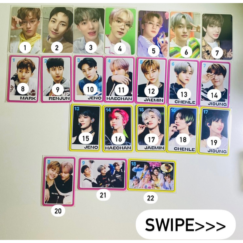 The DREAM SHOW 2 TDS ENCORE PHOTOCARD OFFICIAL NCT DREAM Mark Renjun ...