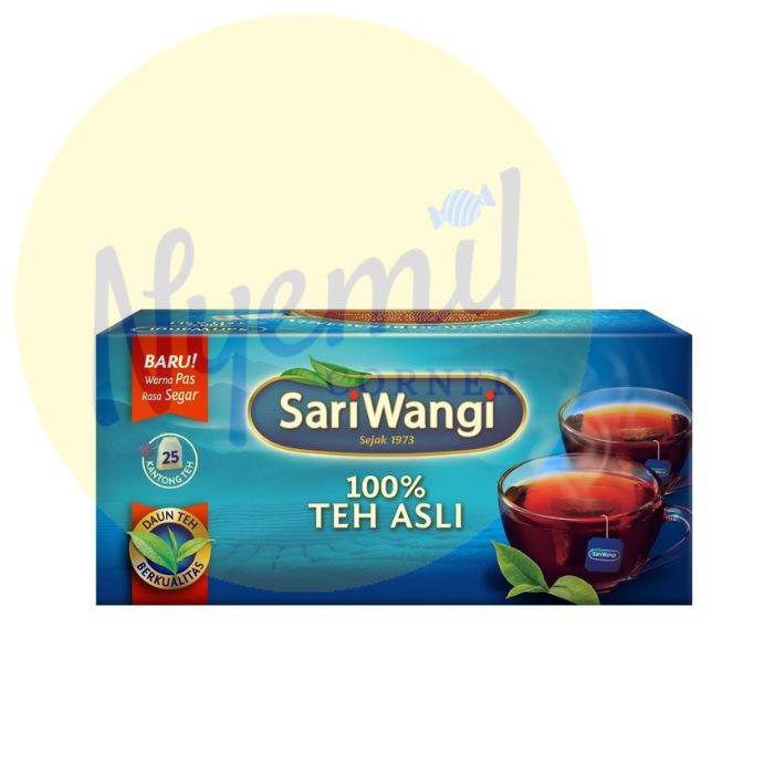 Sariwangi Tea Bags Box 50gr (25pcs) | Shopee Philippines