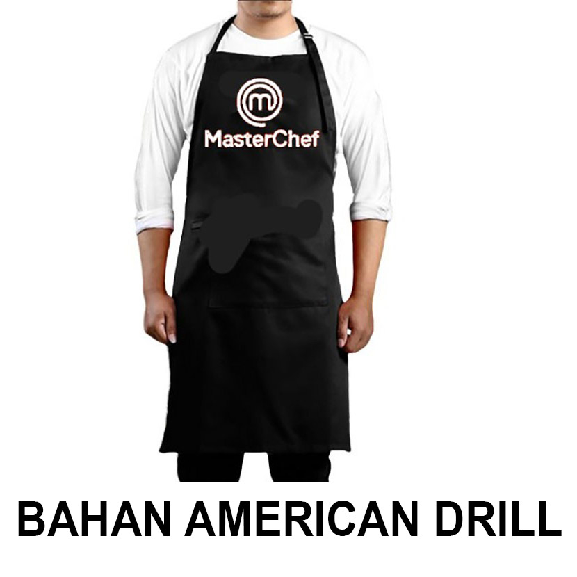 Apron Masterchef Apron Master Chef Apron Embroidery Not Screen Printing ...