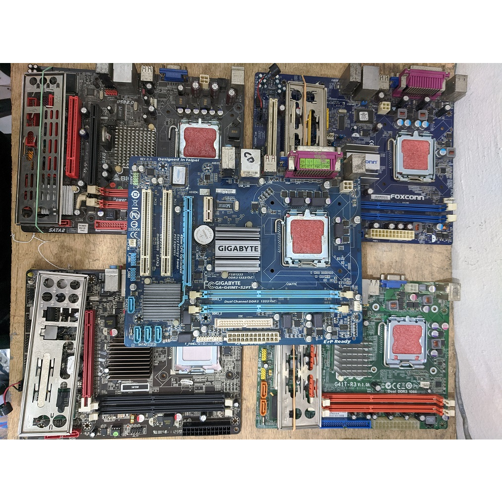 Motherboard G41 SERIES SOCKET 775 DDR3 RANDOM BRAND | Shopee Philippines