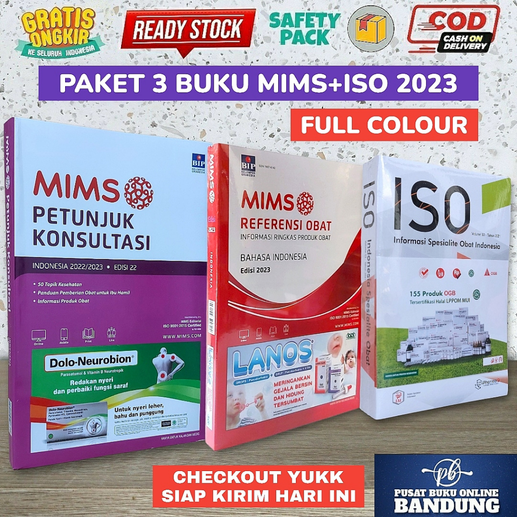 Package OF 3 BOOKS MIMS+ISO MIMS INVESTIGATION OF CONSULTATION 22 2022/ ...