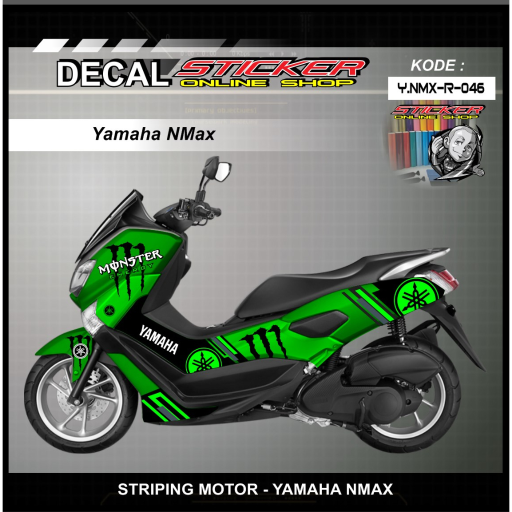 Latest Yamaha nmax Fullbody Decal Sticker new nmax Sticker Decal / full ...