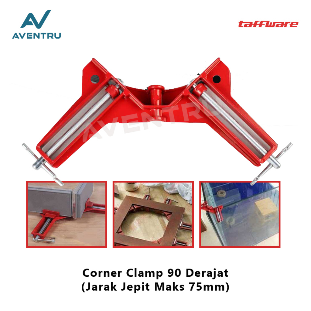 KAYU SIKU Corner Clamp Right Angle Clamp 90 Degree Clamp Wood Frame ...