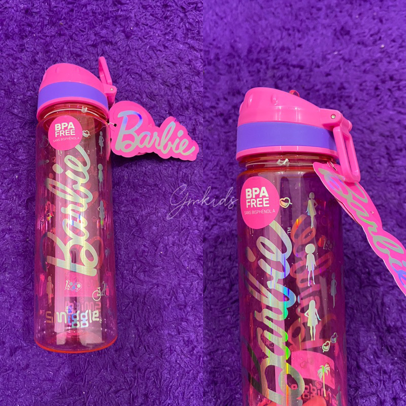 Smiggle Barbie Drink Up Bottle 650ml Original Smiggle Bottle Original ...