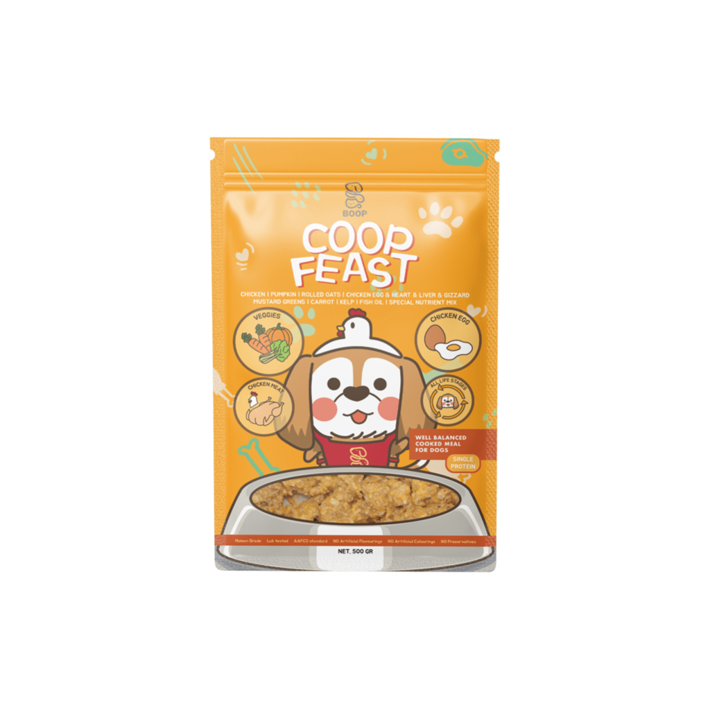 Pet Boop | Coop Feast 500 Gr (Cooked Dog Food/Dog Food) | Shopee ...