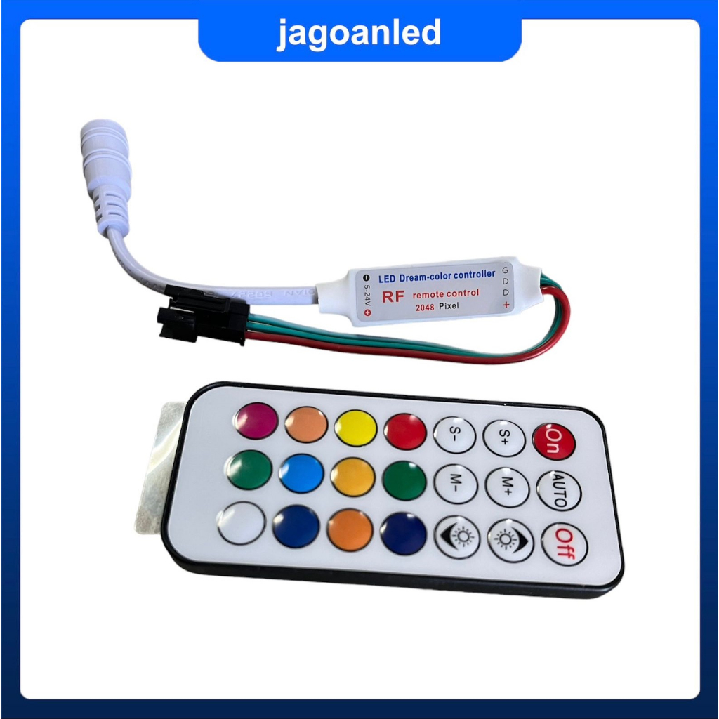 Controller 21 key RF strip pixel RGB WS2812 WS2811 WS2812b WS1903 Full ...