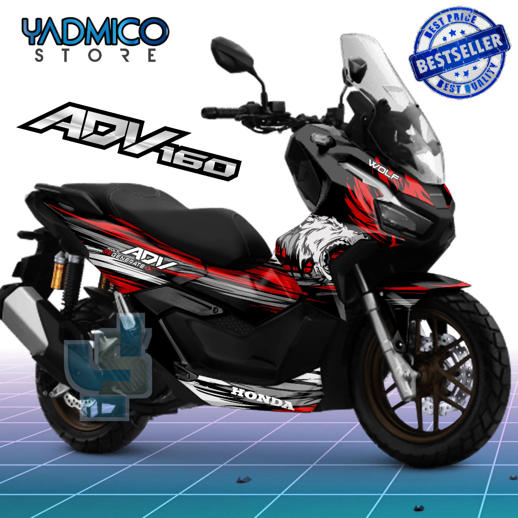 Adv 160 Full Body Decal - ADV 160 Full Body Motorcycle Sticker - ADV ...