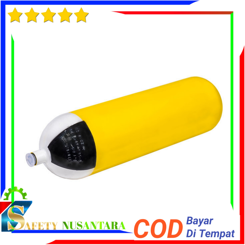 Scba Breathing Apparatus Tube 6 Liter Iron Steel Cylinder | Shopee ...