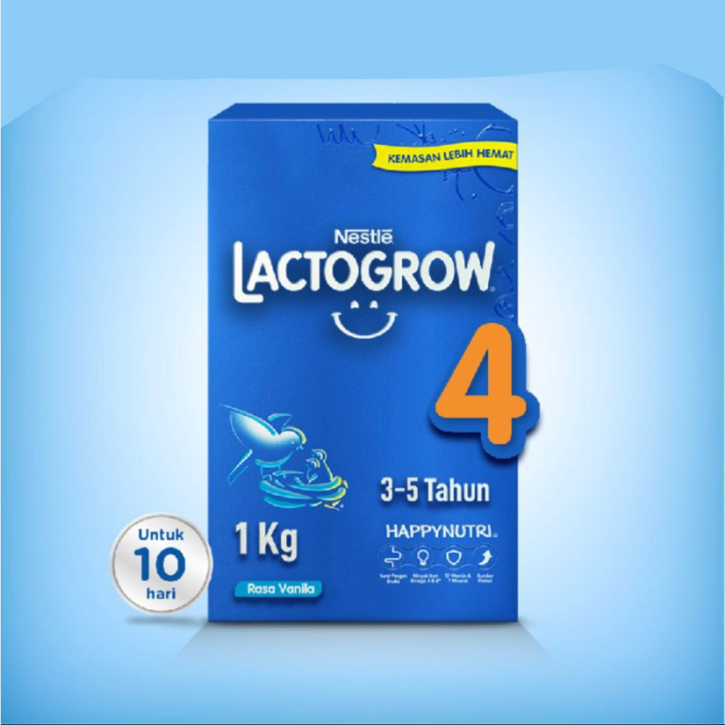 Nestle LACTOGROW 4 (Vanilla) - Children's Milk 3-5 Years - Box 1000 ...