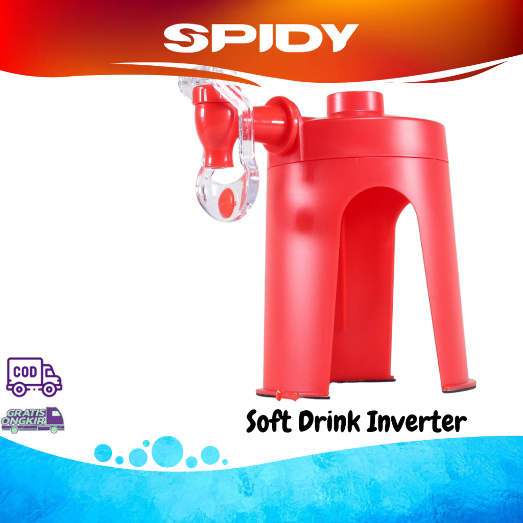 Spidy Saver Soda Coke Dispenser Faucet Cold Soft Drink Plastic Bottle ...