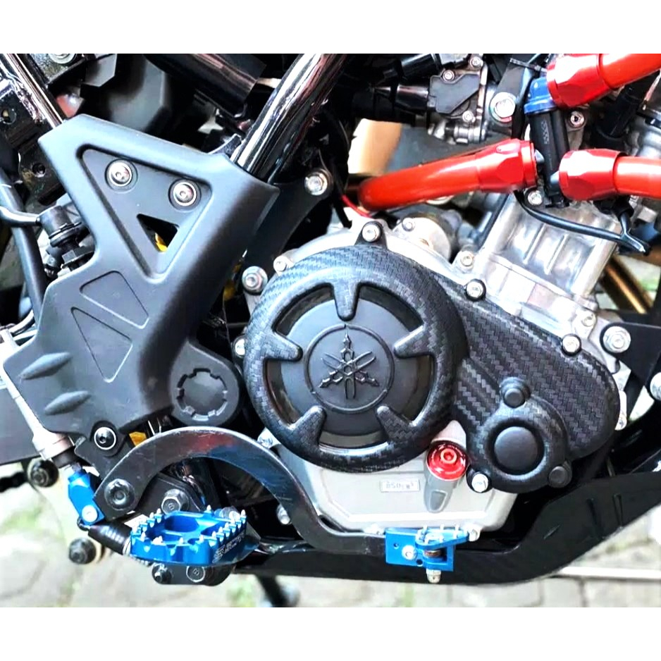 MESIN Engine PROTECTOR BLOCK MAGNET WR 155 COVER ENGINE WR155 VIXION ...