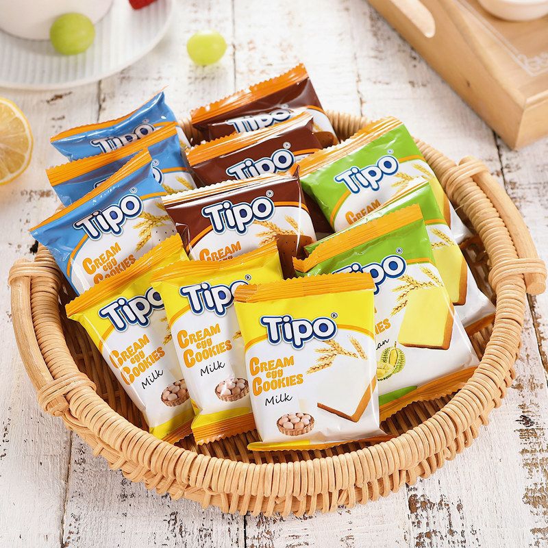 Tipo Viral Snacks HALAL Egg Butter Cream Biscuits Imported from Vietnam ...