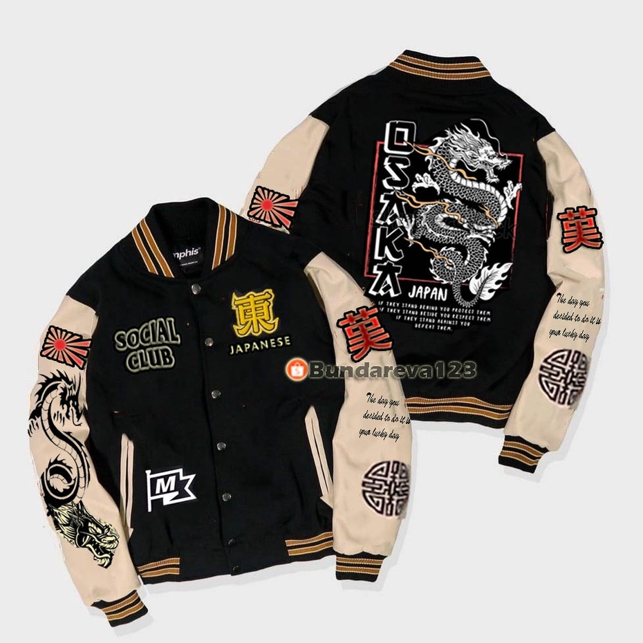 Varsity Osaka Baseball Jacket - Varsity Baseball Jacket Men Women ...