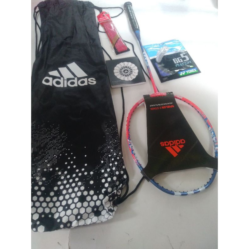 Original ADIDAS SPIELER E STARK BADMINTON RACKET | Shopee Philippines