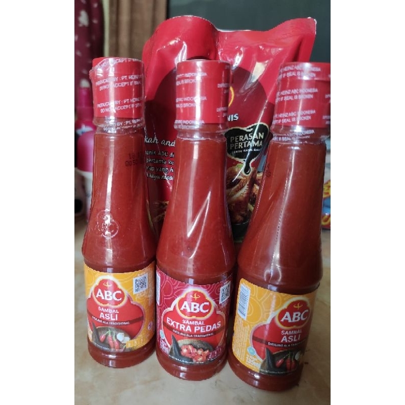 ABC Original Extra Spicy Chili Sauce 135ml | Shopee Philippines