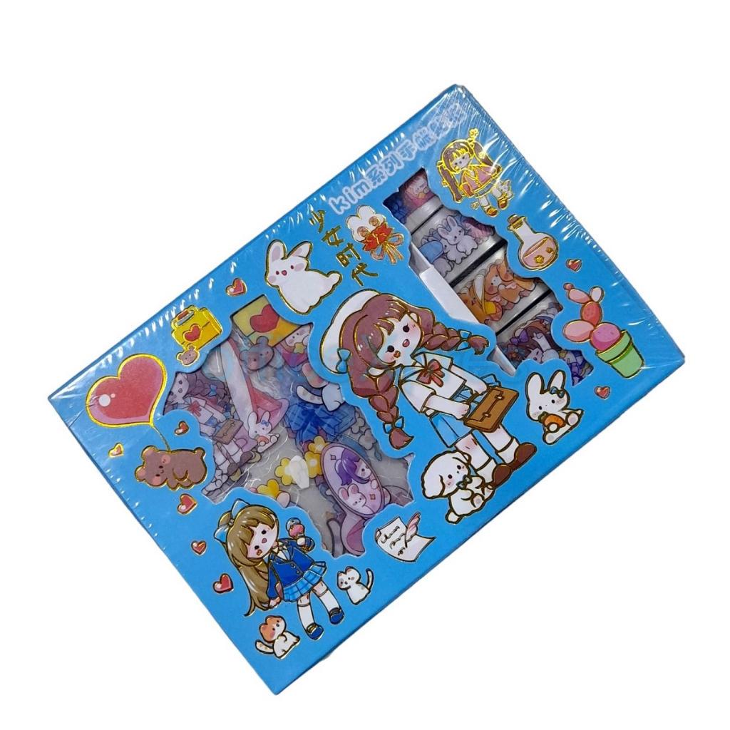 Momo Stickers / Sticker Set Box / Cute Korean Motif Stickers Waterproof ...