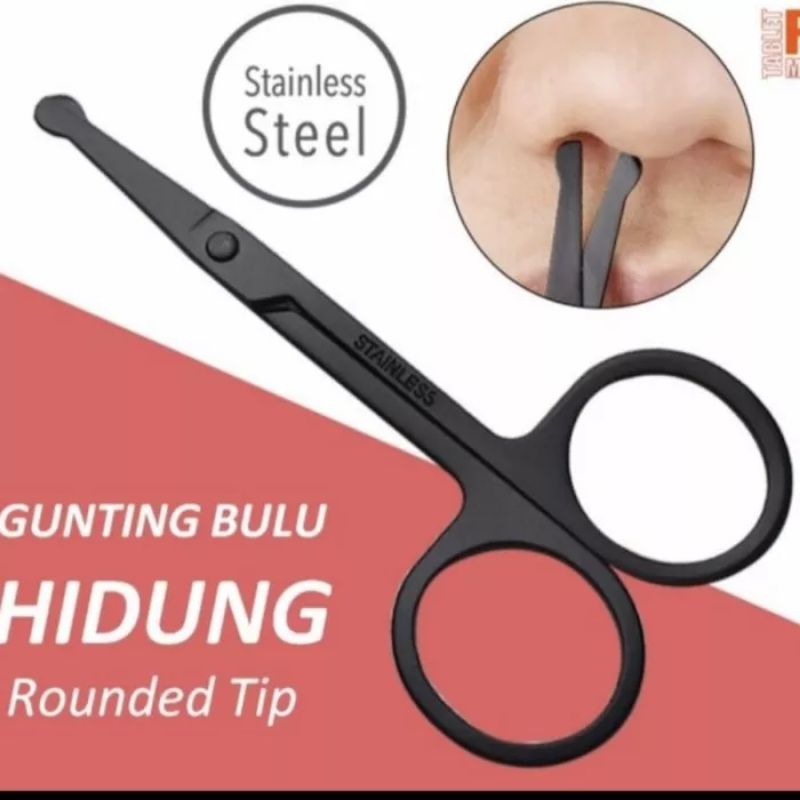 Round Blunt Tip Scissors/Nose Hair Scissors | Shopee Philippines