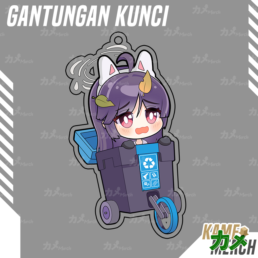 GANTUNGAN Keychain / Anime Game Keychain Blue Archive kasumizawa Miyu ...