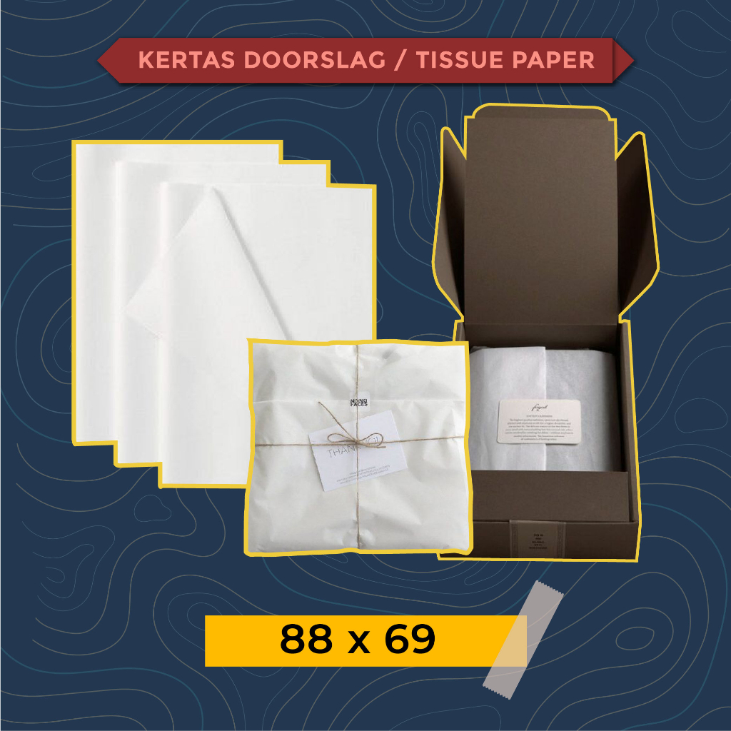 Doorslag paper 88x69 / Tissue paper / wrapping paper | Shopee Philippines