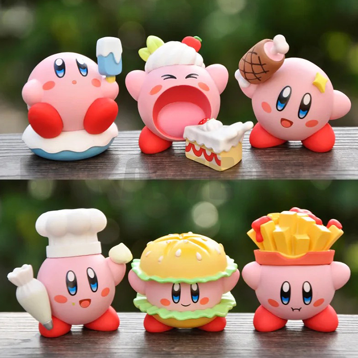 Nintendo Display Figure Toy: Kirby Food Version Set of 2 (Bakawears ...