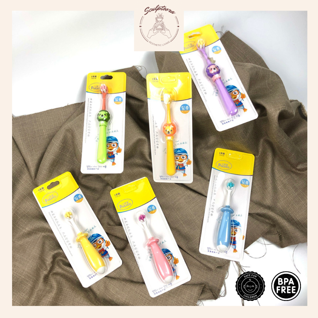 Lion Toothbrush for Children with Soft Bristles | Shopee Philippines