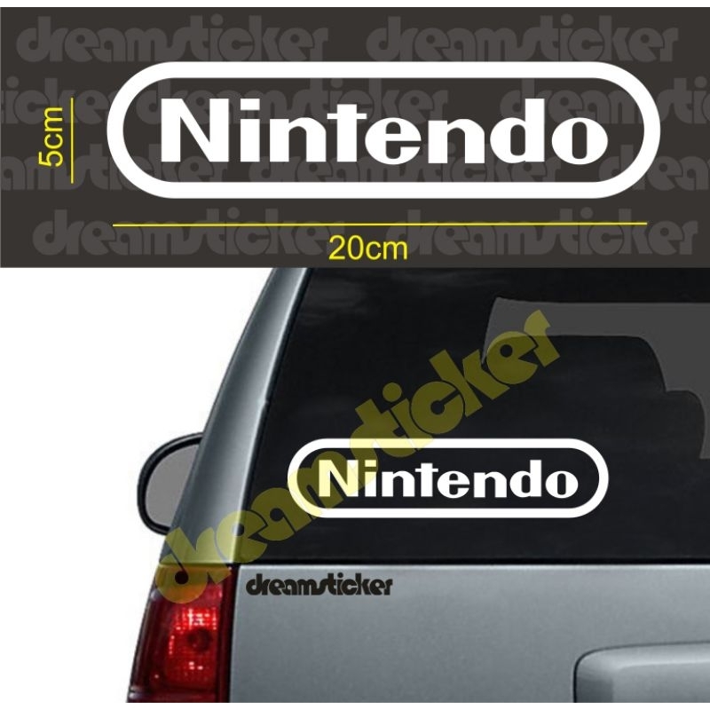 Cutting Sticker Nintendo Logo Sticker | Shopee Philippines