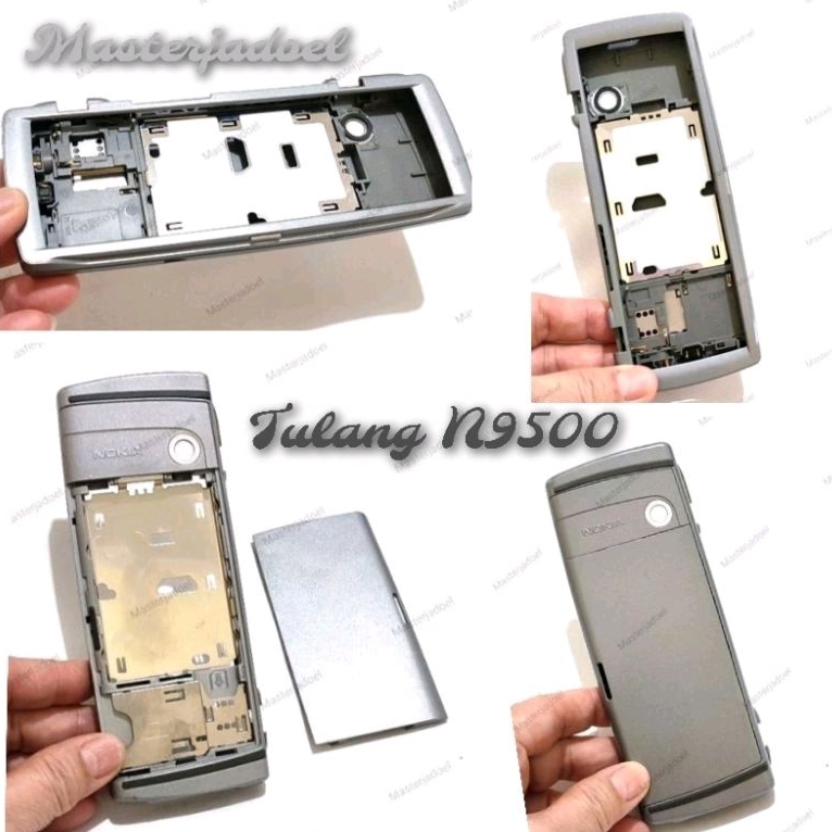 Nokia 9500 Comunicator Mobile Phone Bone - Casing N9500 | Shopee ...