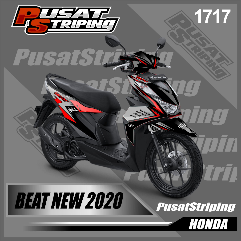 Sticker Motor Beat NEW 2020 Fullbody- Decal Custom Design Like2- Decal ...
