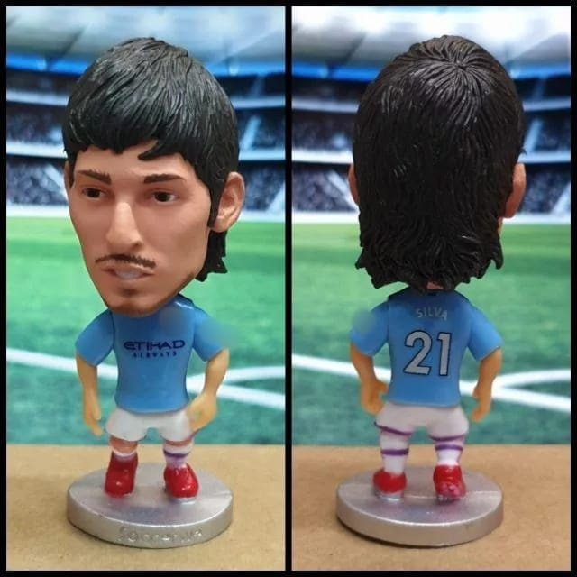 Manchester City Football Player Miniature Figure De Bruyne Haaland ...