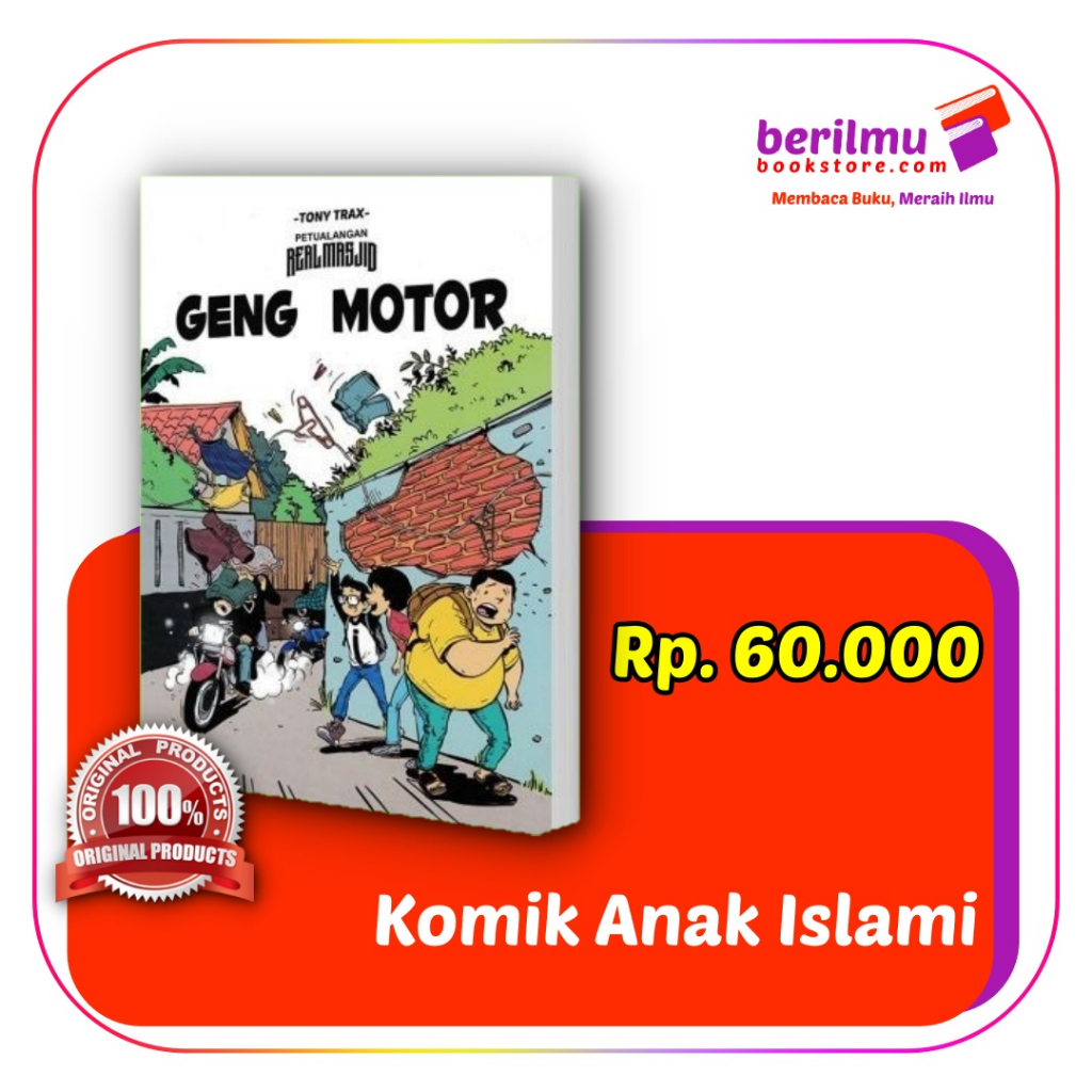 Islamic Comics Gang Motor | Tony Trax | Shopee Philippines
