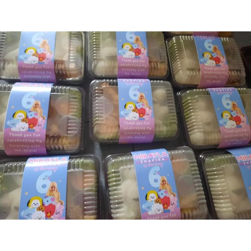 Premium Bento Box Label Sticker 7x30cm | Shopee Philippines