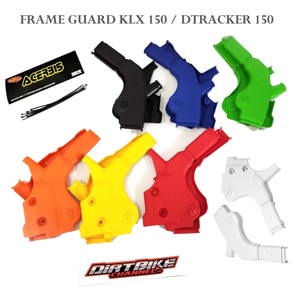Frame Guard Cover Chassis Frame KLX SLG BF DTRACKER 150 ACERBIS BMC ...