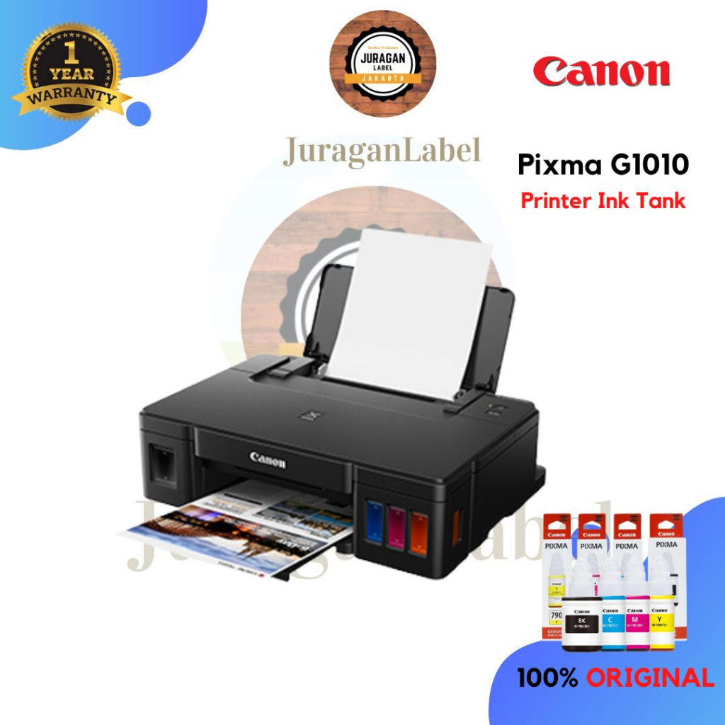 Printer Canon Pixma G1010 Inkjet Color Ink Tank System Refill | Shopee ...