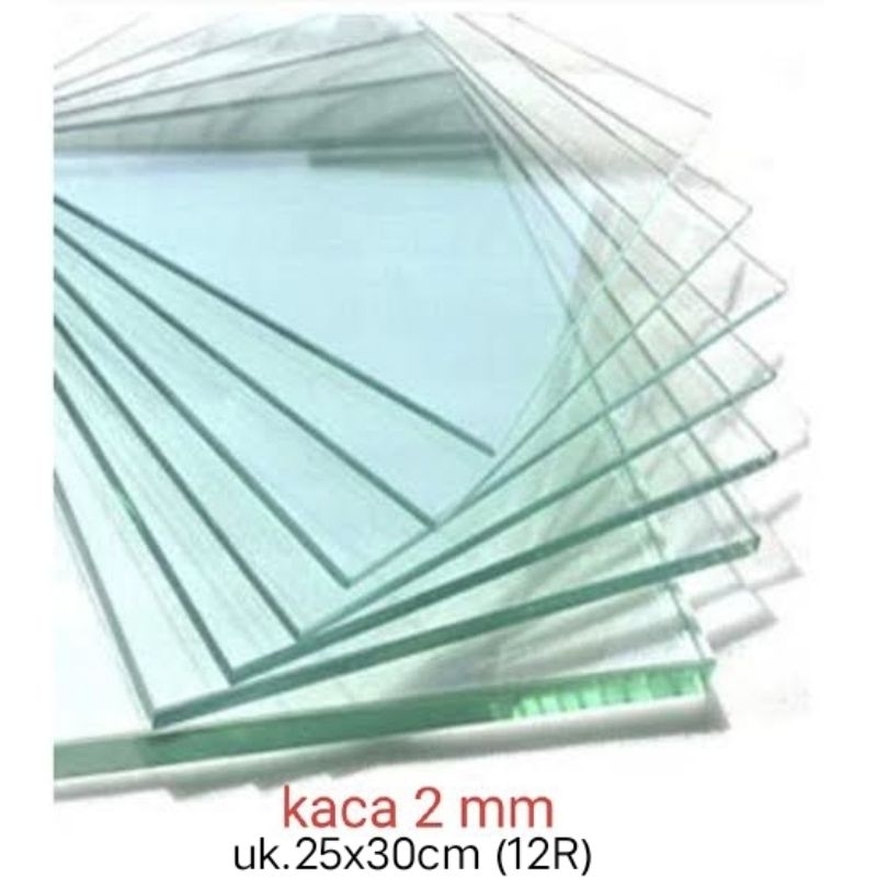2mm Clear Glass UK 25x30cm (12R) | Shopee Philippines