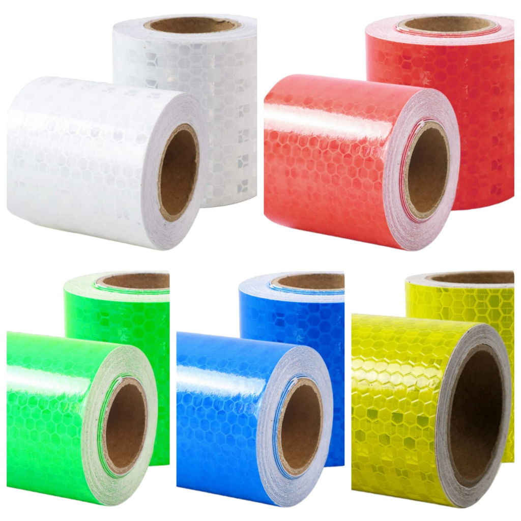 Motorcycle Reflective Scotchlite Sticker 5cm x 3m | Shopee Philippines