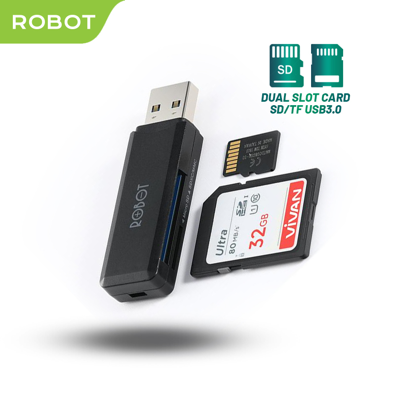 Robot CR102/CR200/CR202S USB Card Reader Original - 1 Year Guarantee ...