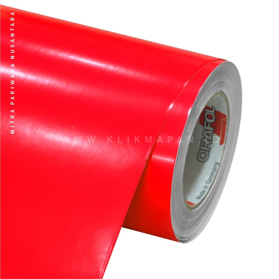 MERAH Stabilo Red Oracal Sticker - Oracal 6510 - Oracal Stabilo ...
