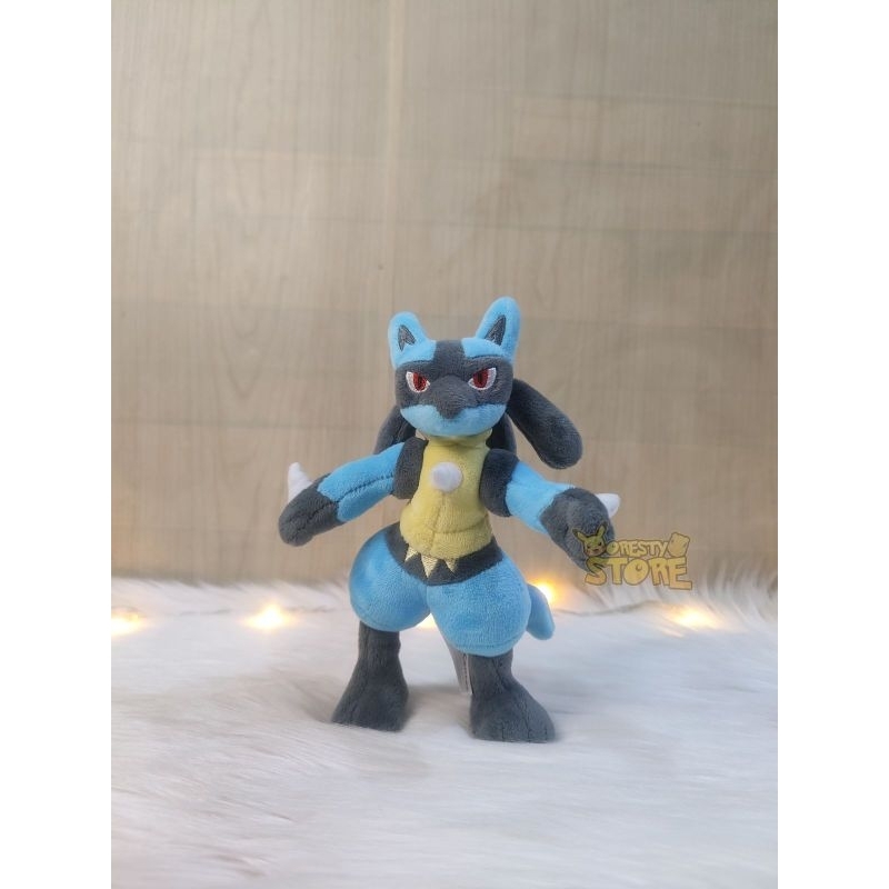Pokemon Lucario Posable Doll - Pokemon Center | Shopee Philippines