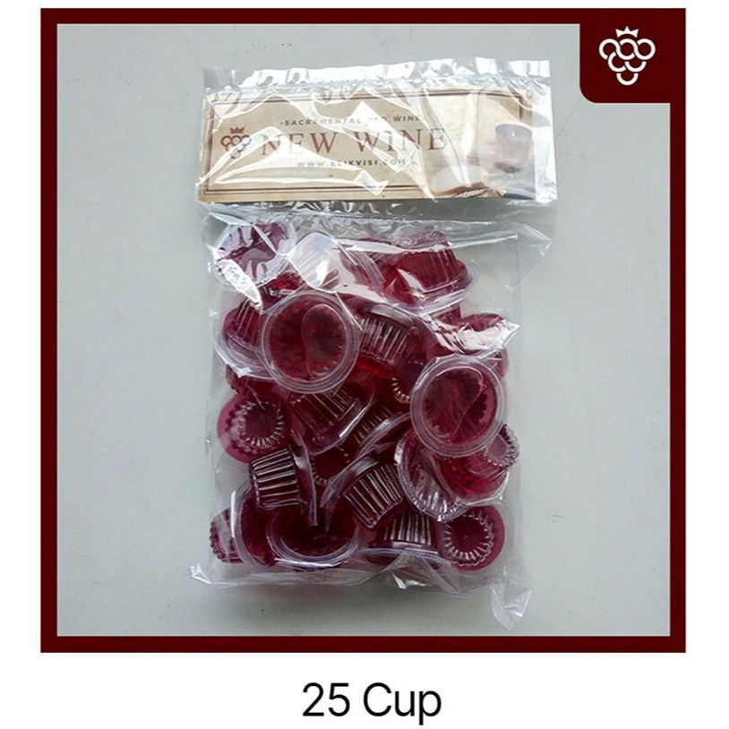 Package of 25 Cups of Holy Communion Drinks - Holy Communion Worship ...