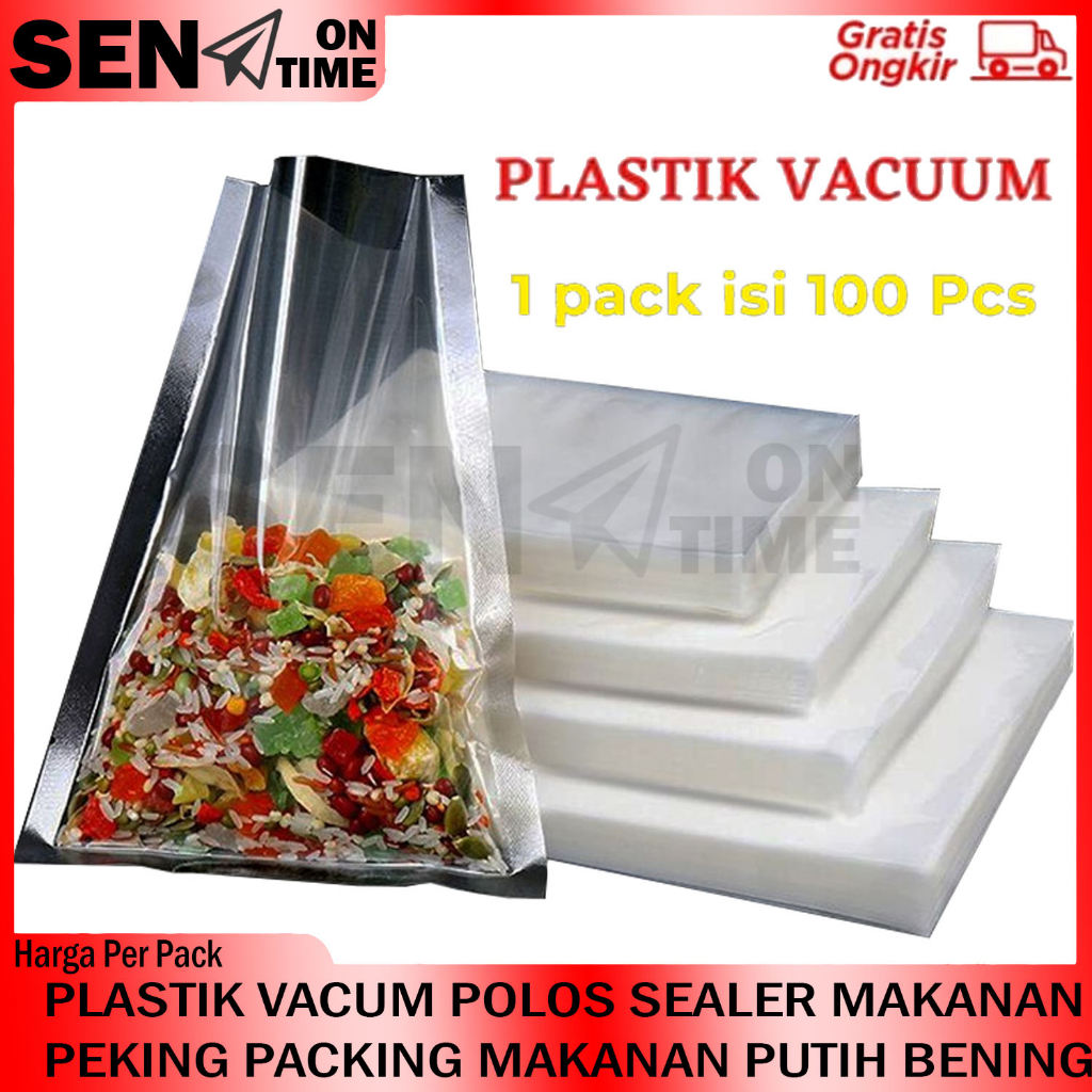 EMBOSSED VACUUM PLASTIC PER 1 PACK PLAIN VACUUM BAG VACUUM FOOD SEALER ...